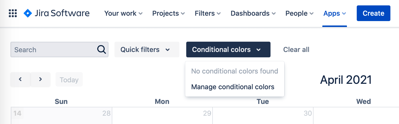 User conditional colors